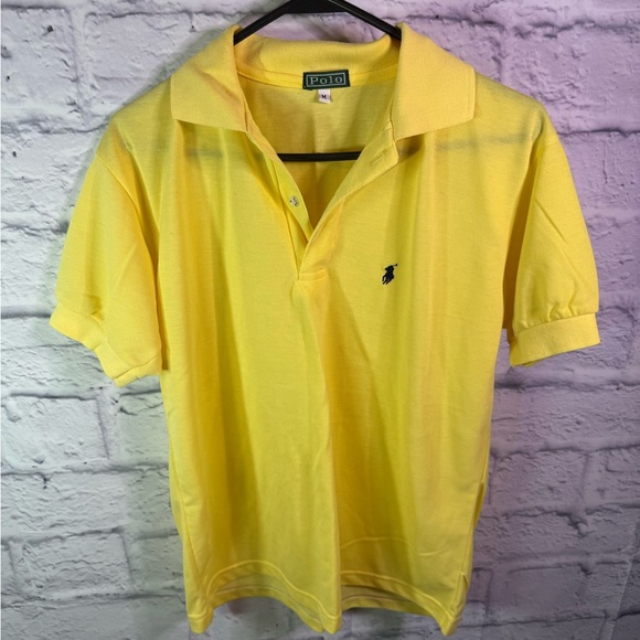 Polo Ralph Lauren | Shirts | Polo By Ralph Lauren Yellow Classic Polo ...